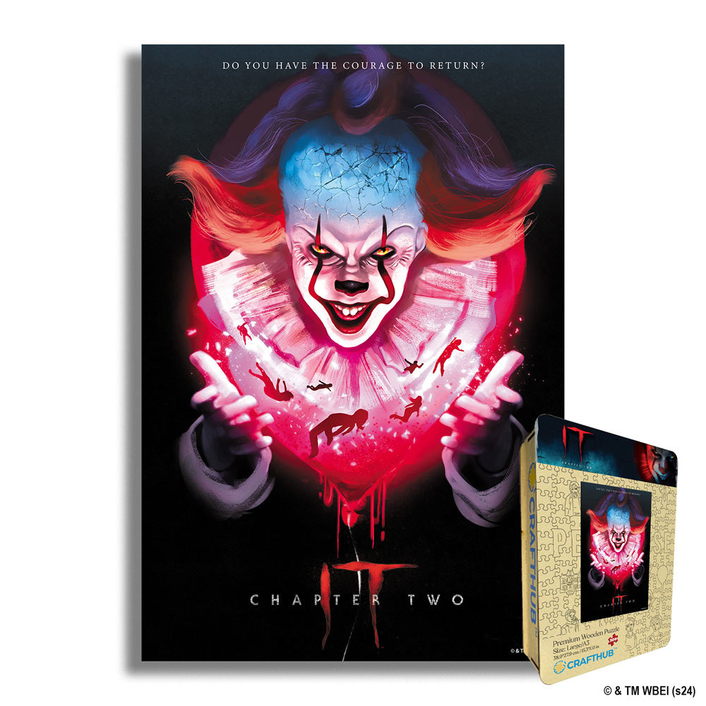 Pennywise - Träpussel – Crafthub Sweden